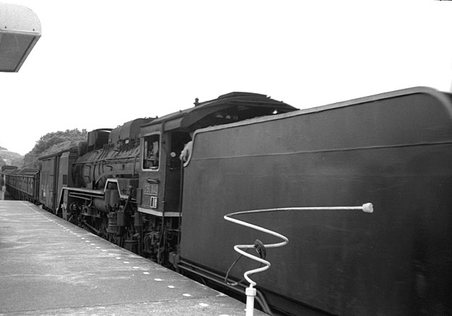 関西本線 笠置 1973年7月8日撮影 KONICA C35